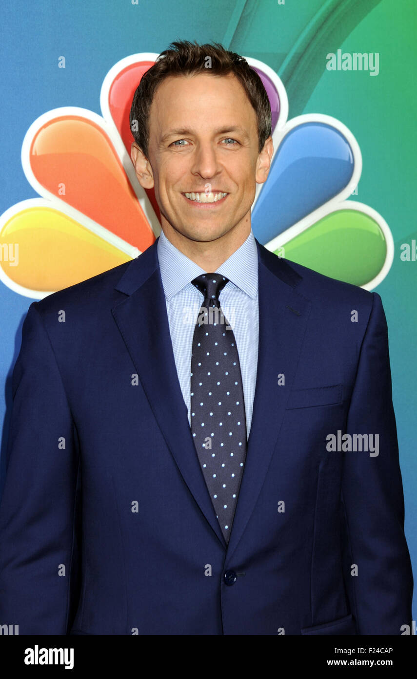 New York City, NY. USA. Seth Meyers at the 2014 NBC Upfront ...