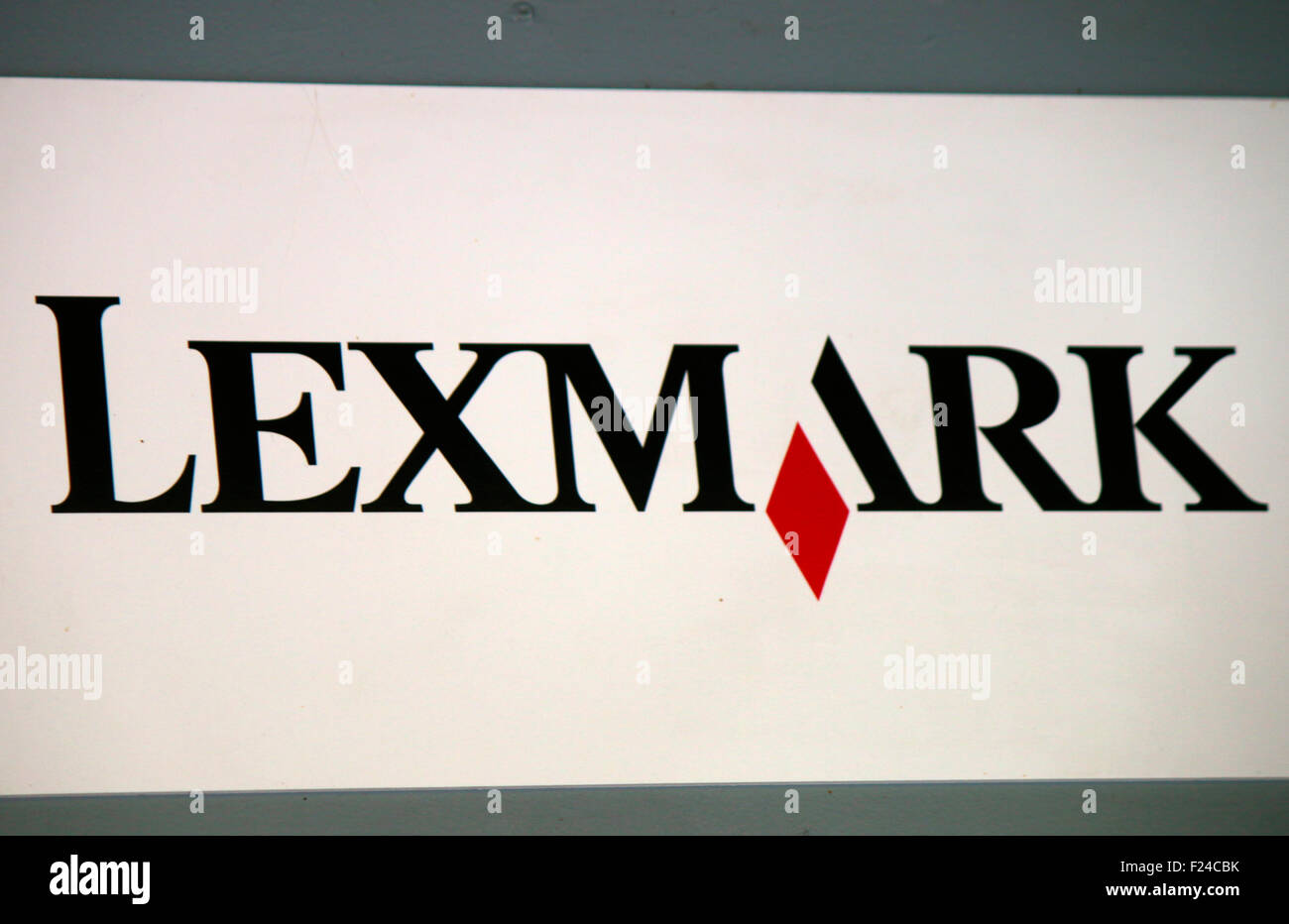 Brand names lexmark logo hi-res stock photography and images - Alamy