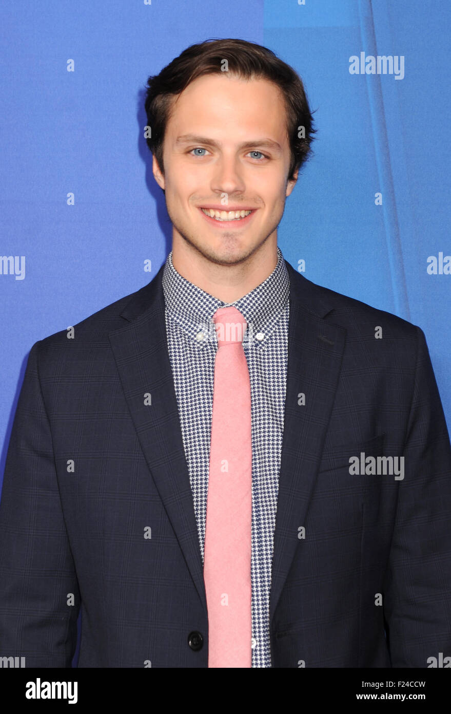 New York City, NY. USA. Jake Robinson at the 2014 NBC Upfront ...