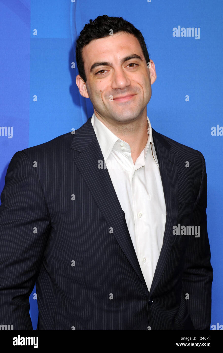 New York City, NY. USA. Morgan Spector at the 2014 NBC Upfront ...