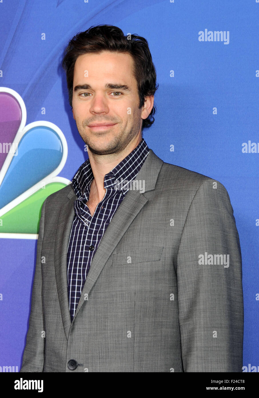 New York City, NY. USA. David Walton at the 2014 NBC Upfront ...