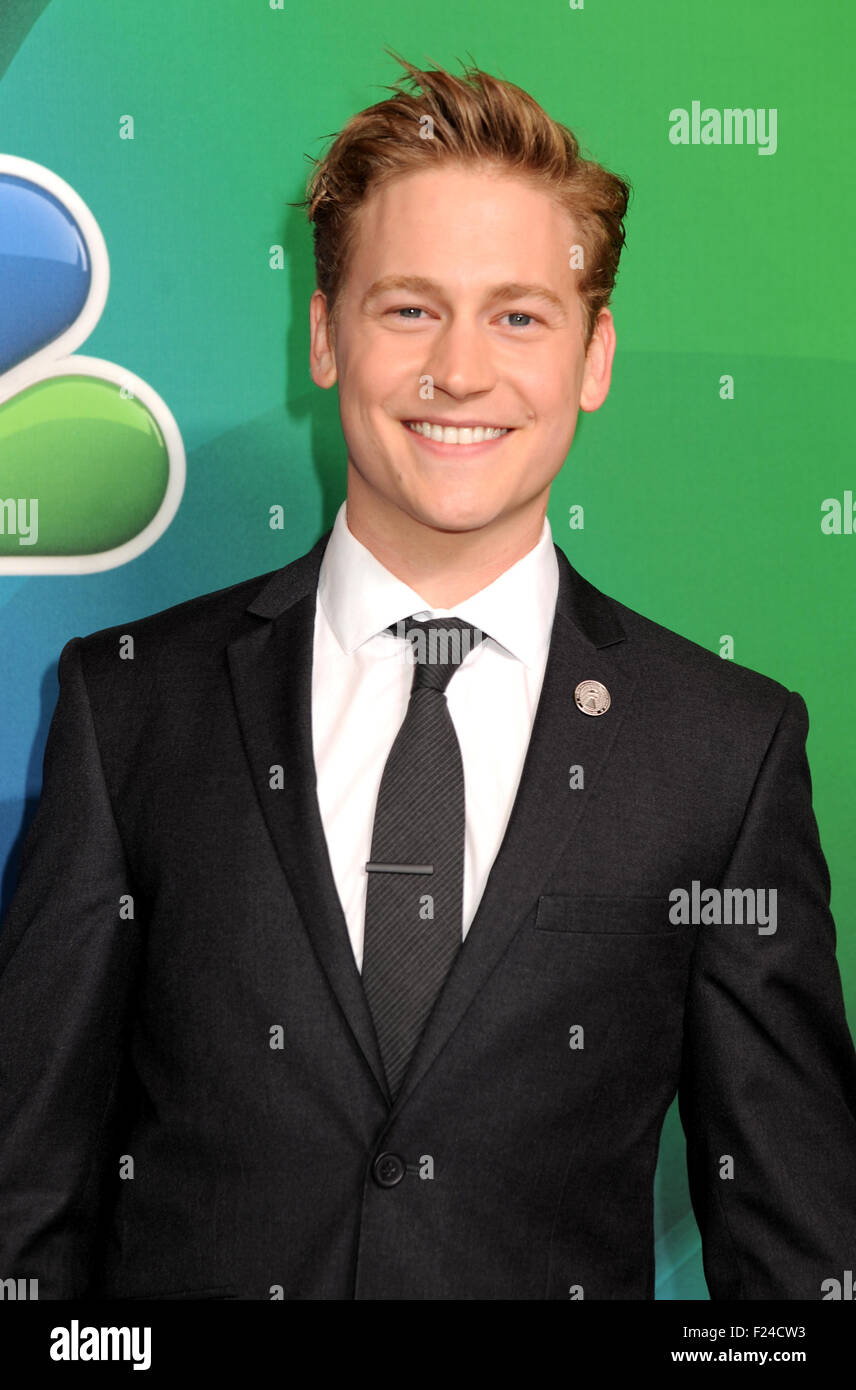 New York City, NY. USA. Gavin Stenhouse at the 2014 NBC Upfront ...