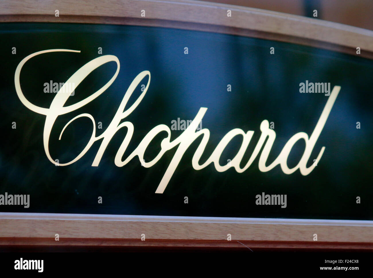 Chopard logo hi-res stock photography and images - Alamy