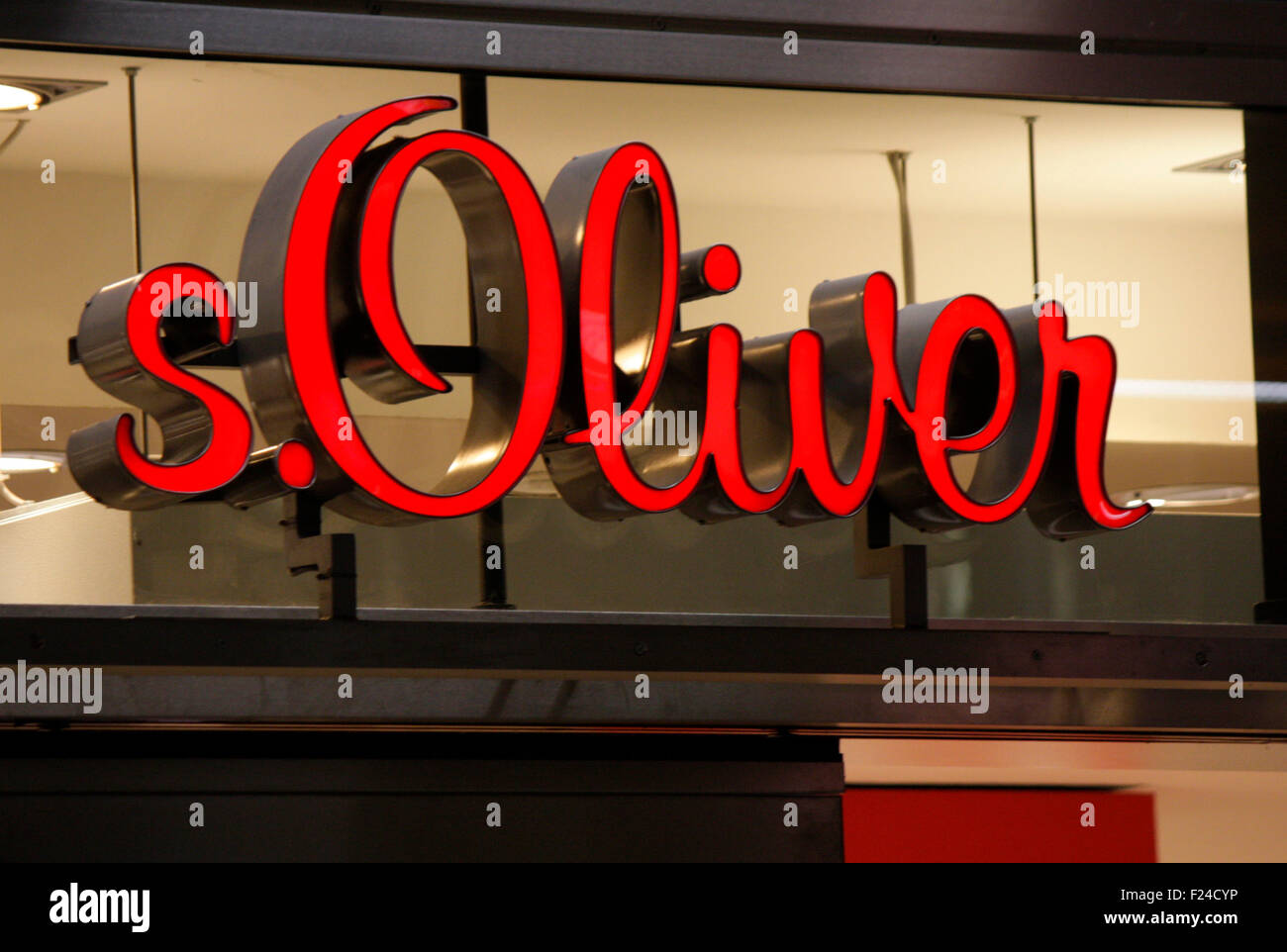 S oliver logo hi-res stock photography and images - Alamy