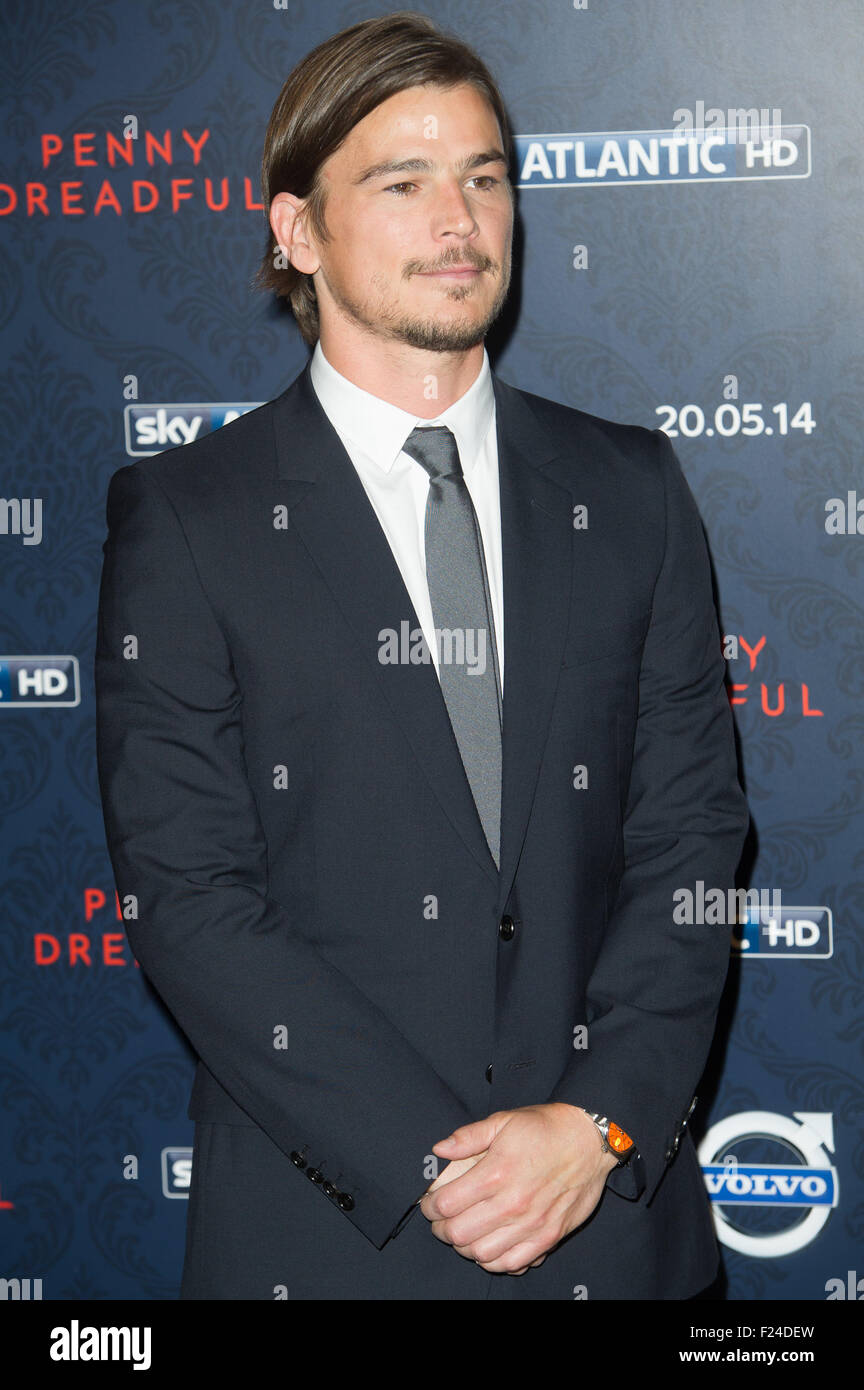 London, UK. Josh Hartnett at the Penny Dreadful VIP Press Launch at the ...