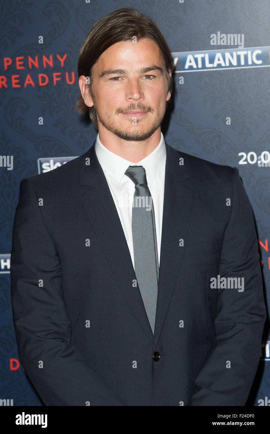 London, UK. Josh Hartnett at the Penny Dreadful VIP Press Launch at the ...