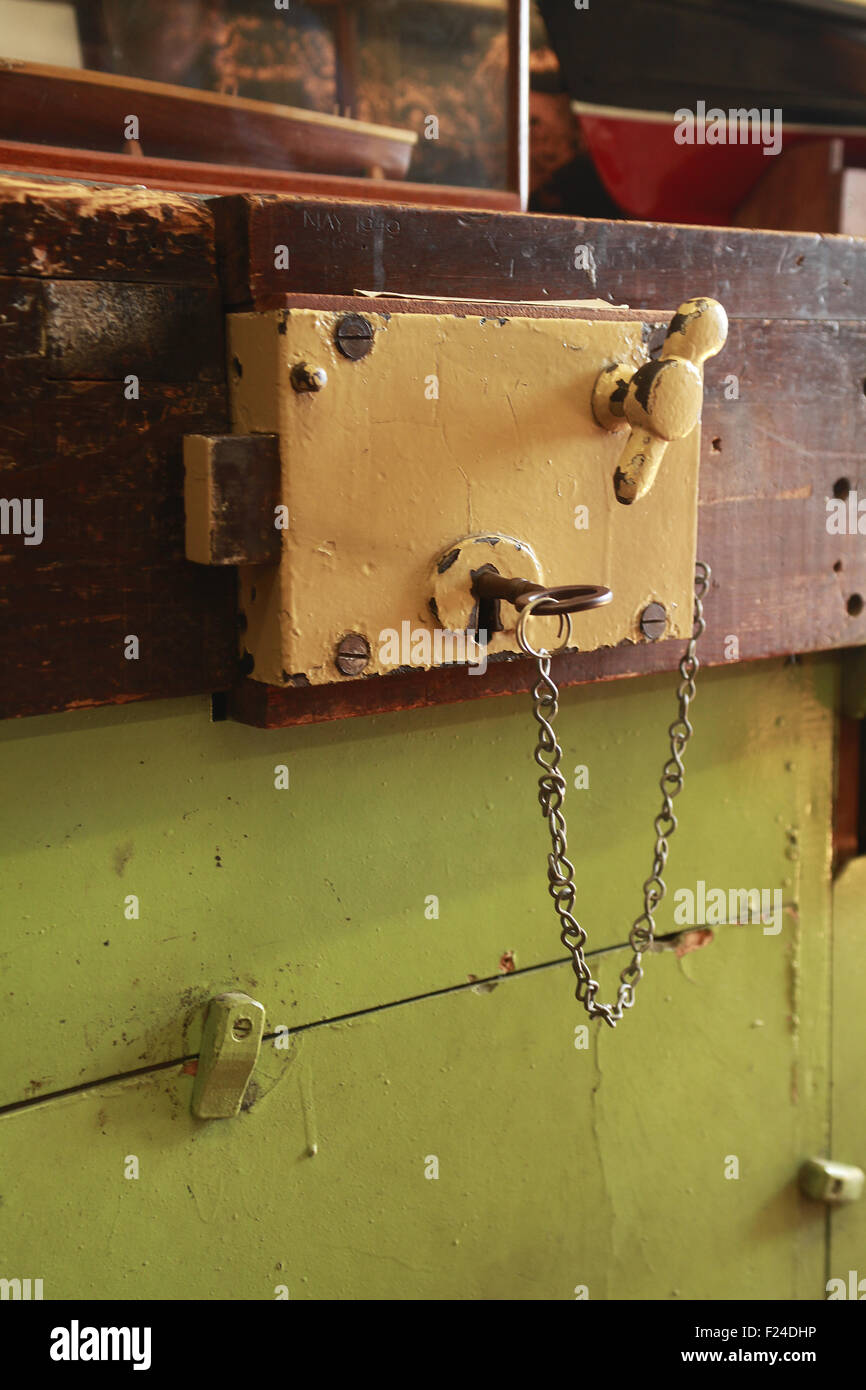 The Thames Police Museum at Wapping Police station on the bank of the ...