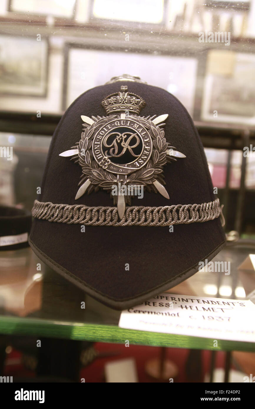 The Thames Police Museum at Wapping Police station on the bank of the ...