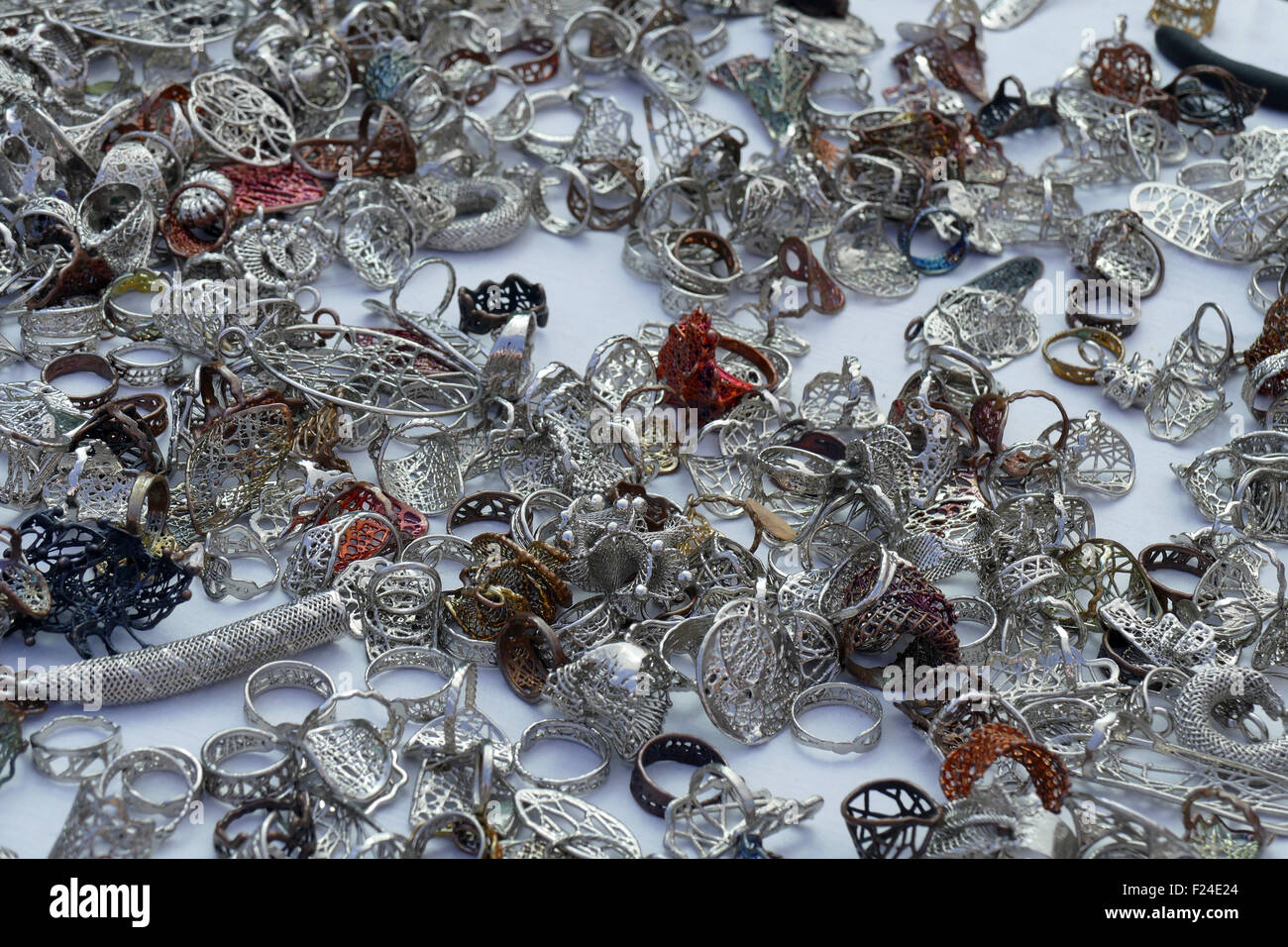 Silver crafts hi-res stock photography and images - Alamy