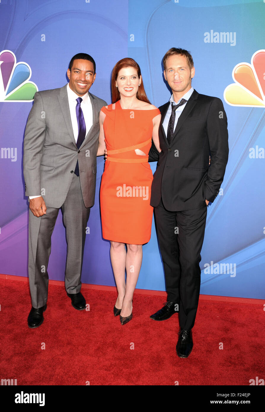 New York City, NY. USA. "The Mysteries Of Laura" Cast (L-R) Laz Alonso ...