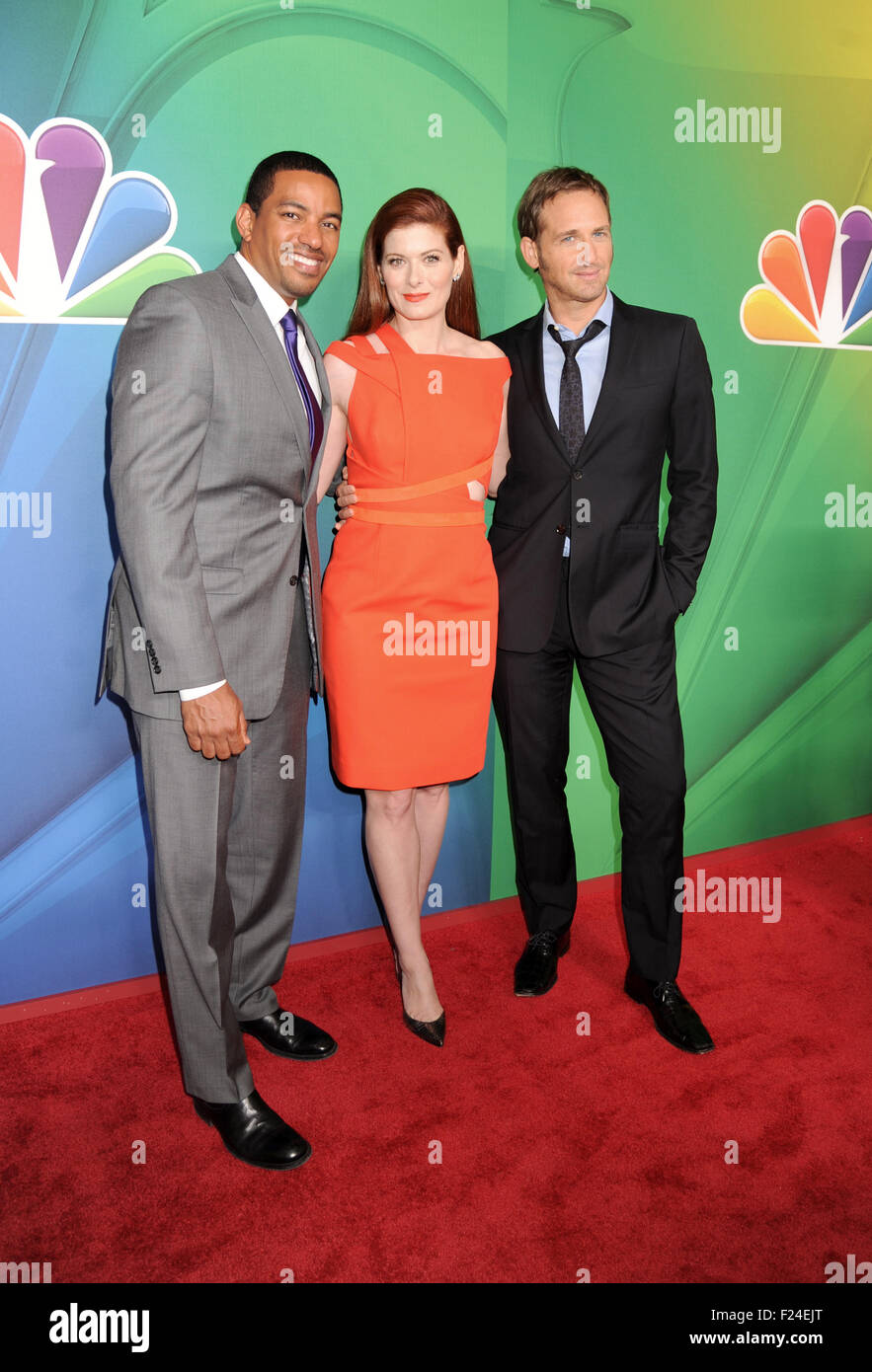 New York City, NY. USA. "The Mysteries Of Laura" Cast (L-R) Laz Alonso ...