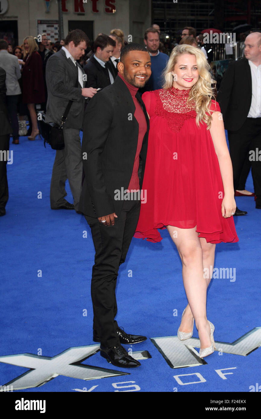 London, UK. JB Gill and Chloe Tangney at UK Premiere of 'X-Men: Days Of ...