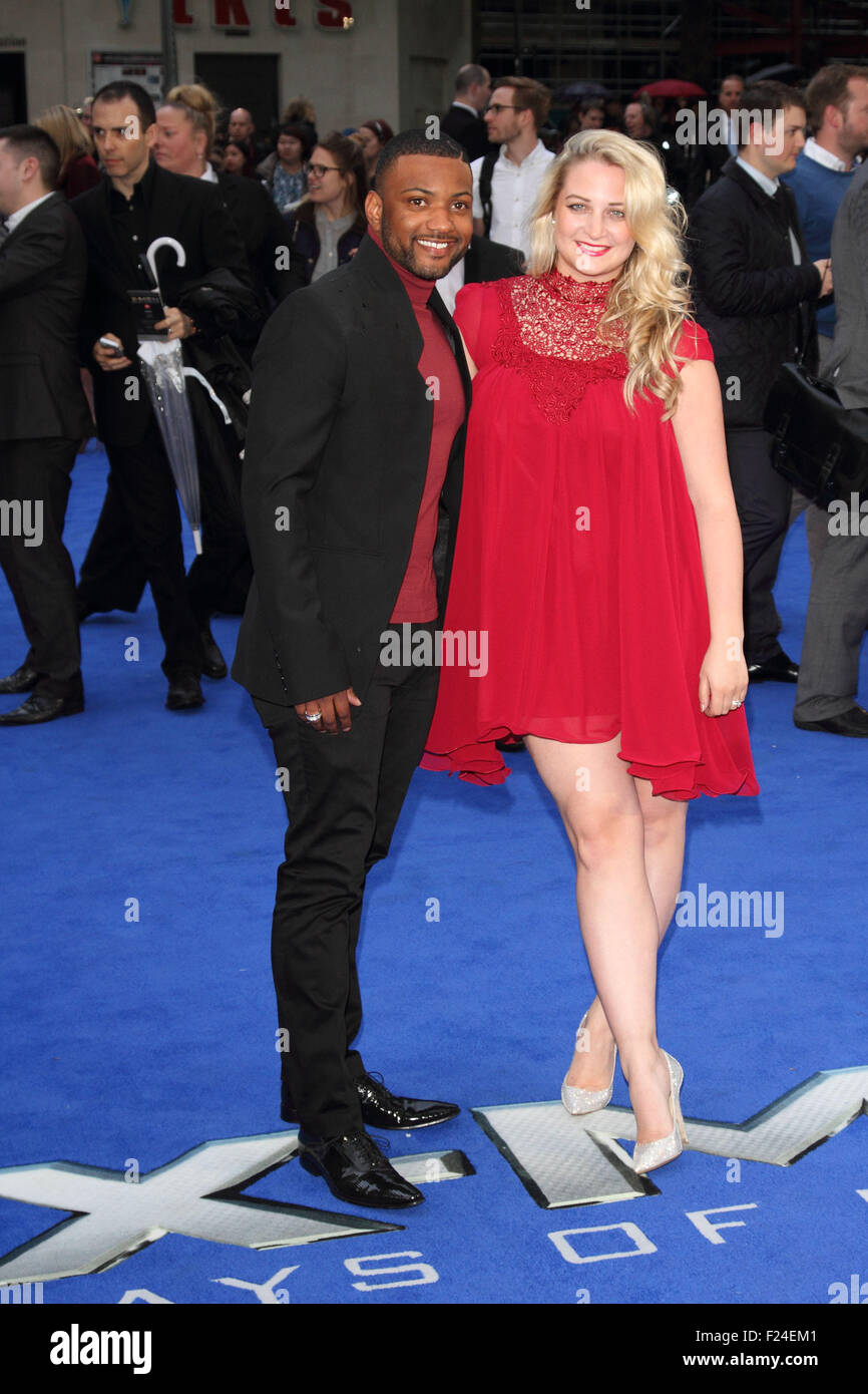 London, UK. JB Gill and Chloe Tangney at UK Premiere of 'X-Men: Days Of ...