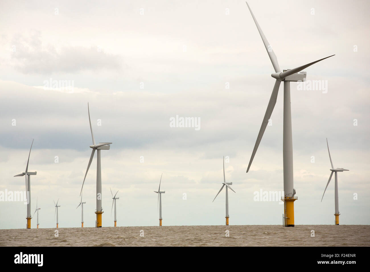 Gunfleet Sands offshore wind farm is owned and operated by Dong energy ...