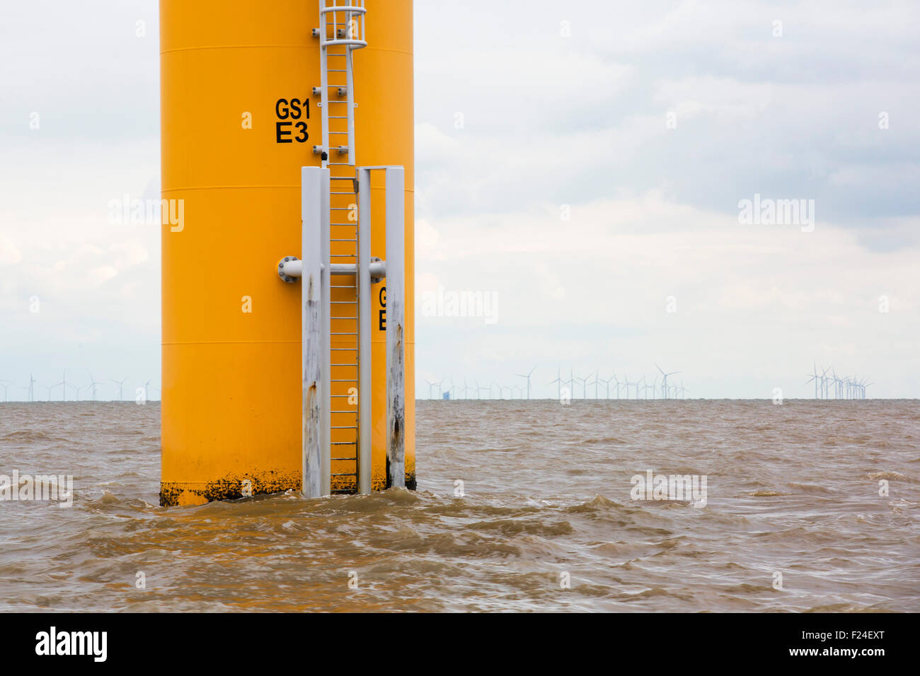 Gunfleet Sands offshore wind farm is owned and operated by Dong energy ...