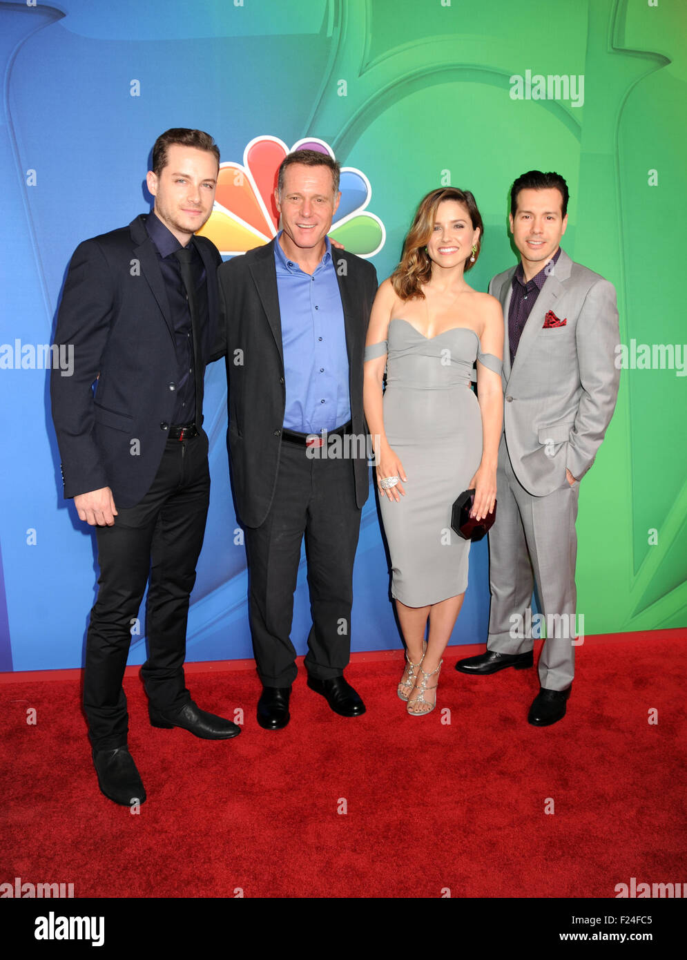 New York City, NY. USA. Jesse Lee Soffer, Jason Beghe, Sophia Bush and ...