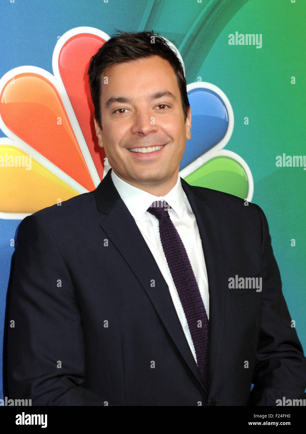 New York City, NY. USA. Jimmy Fallon at the 2014 NBC Upfront ...