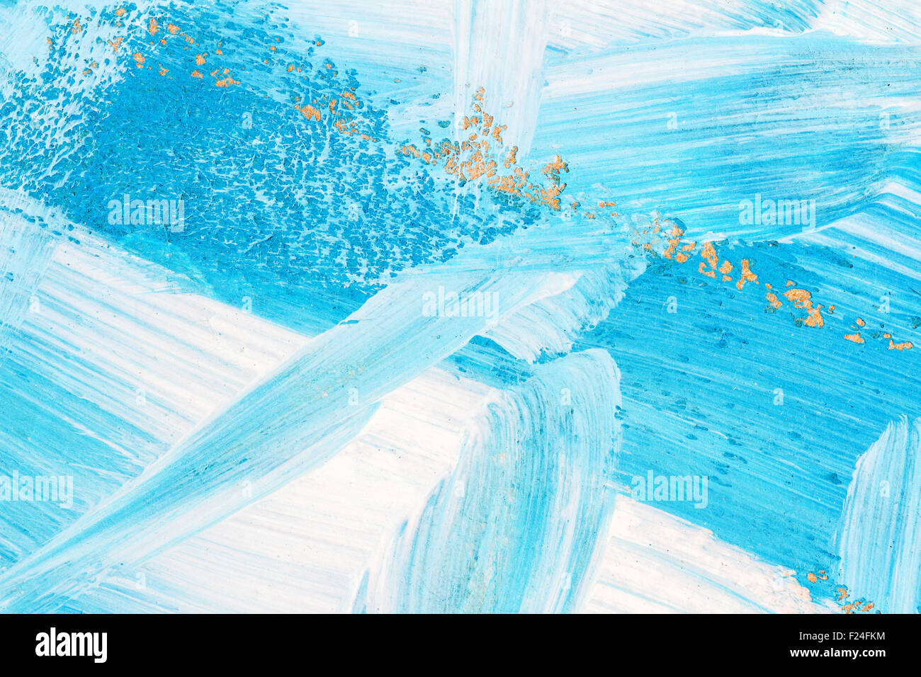 Abstract hand drawn blue acrylic background Stock Photo - Alamy