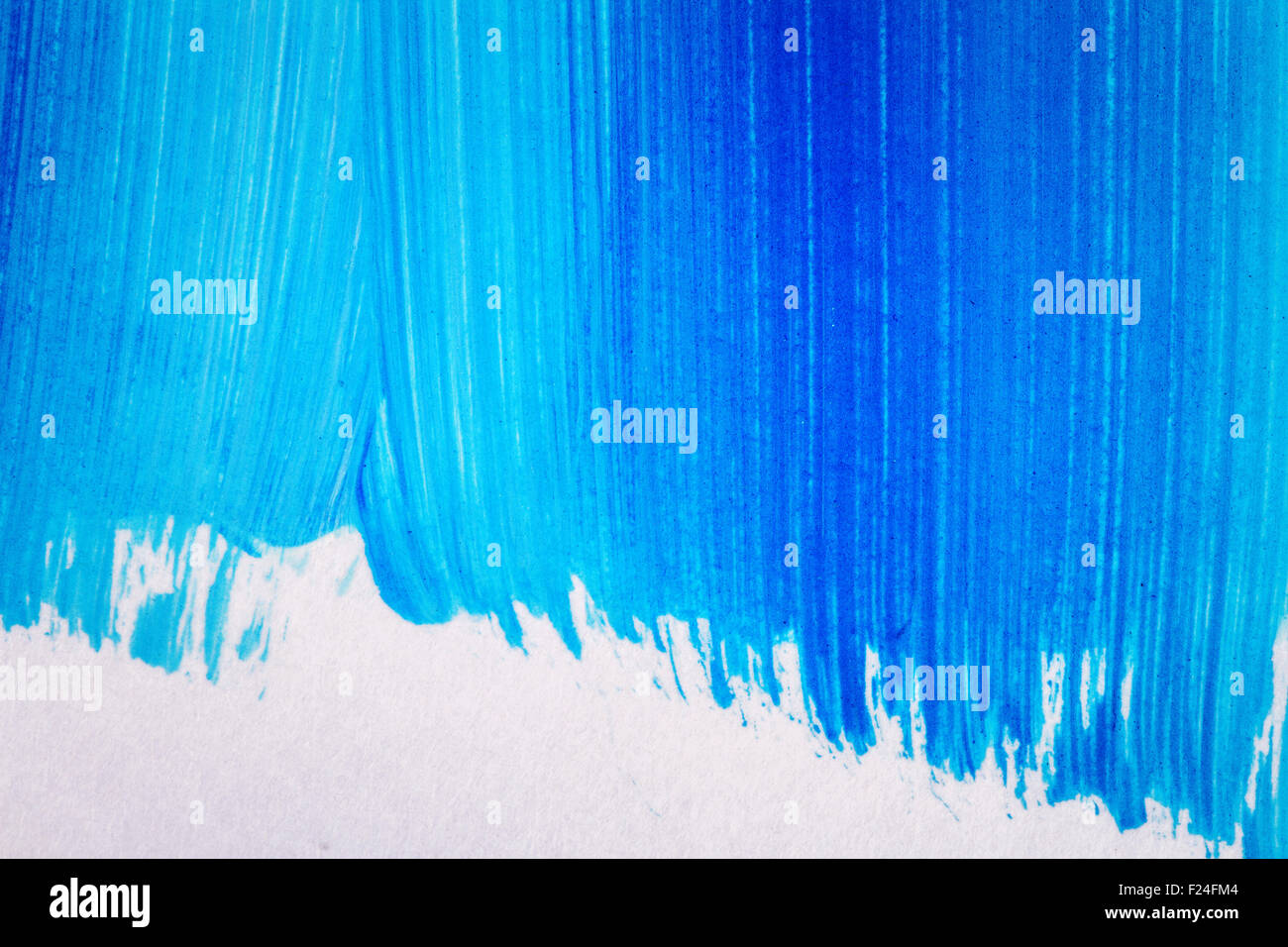 Abstract hand drawn blue acrylic background Stock Photo - Alamy