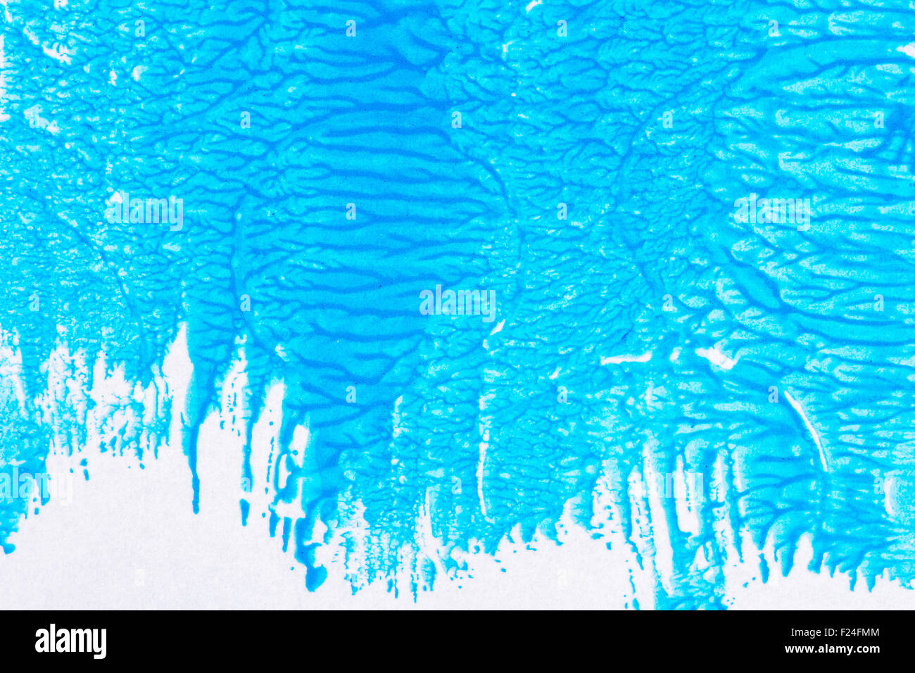 Abstract hand drawn blue acrylic background Stock Photo - Alamy