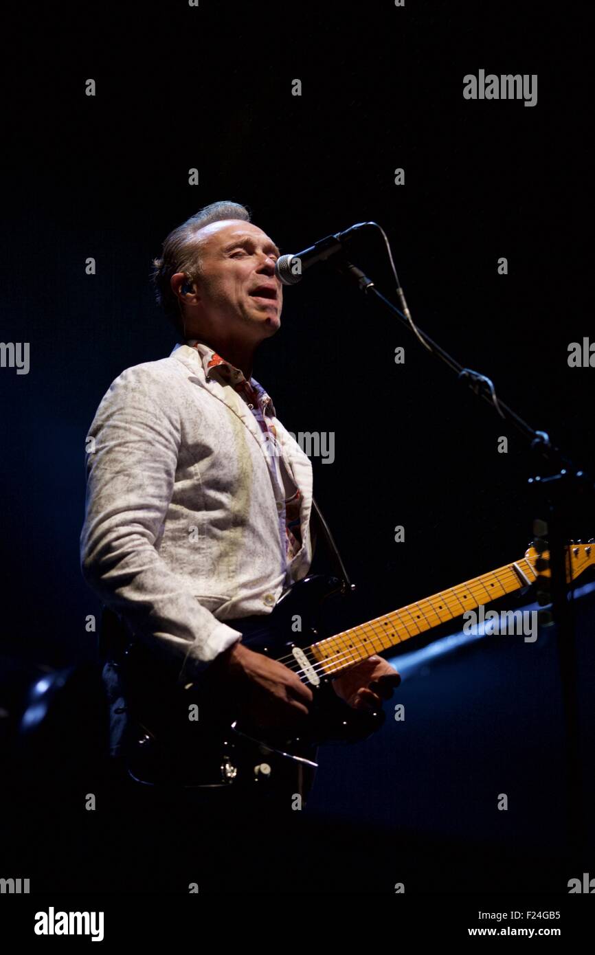 Gary Kemp of Spandau Ballet at Newmarket Nights 2015 Stock Photo - Alamy