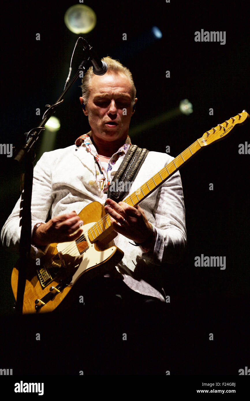 Gary Kemp of Spandau Ballet at Newmarket Nights 2015 Stock Photo - Alamy