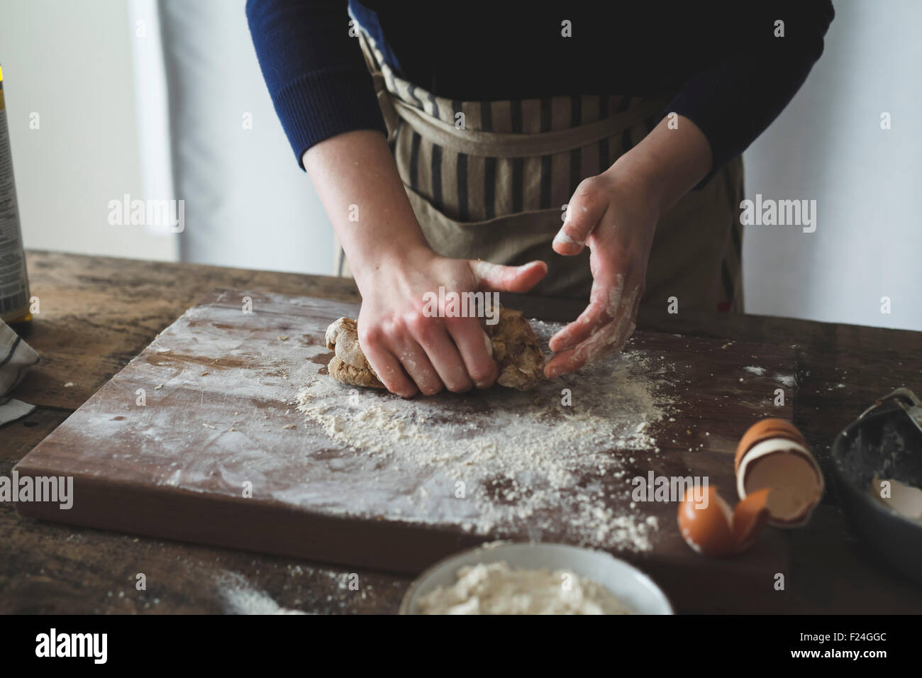 Making of pasta hi-res stock photography and images - Alamy