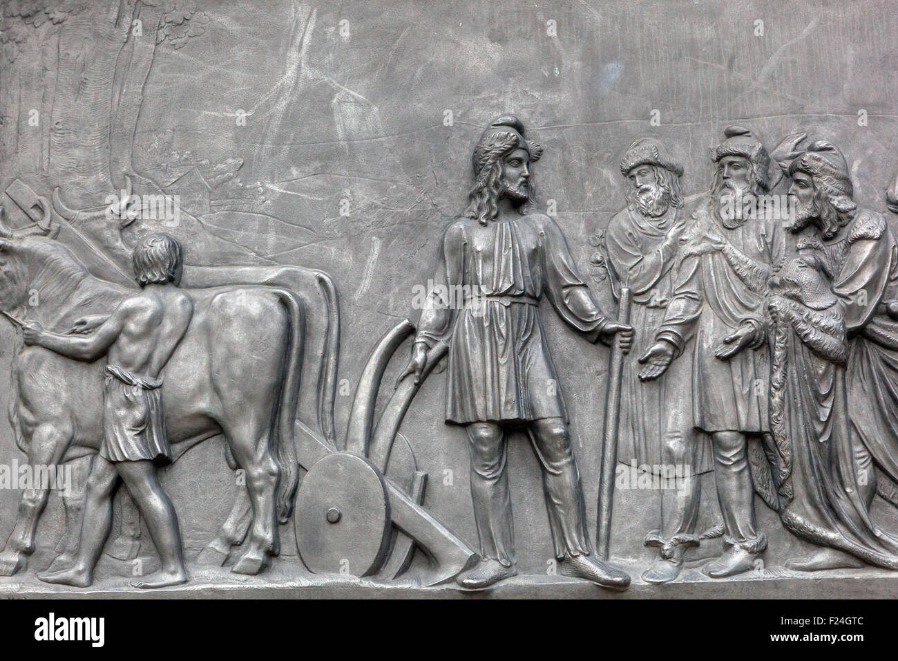 Přemysl the Ploughman is a mythical First Bohemian King and founder ...