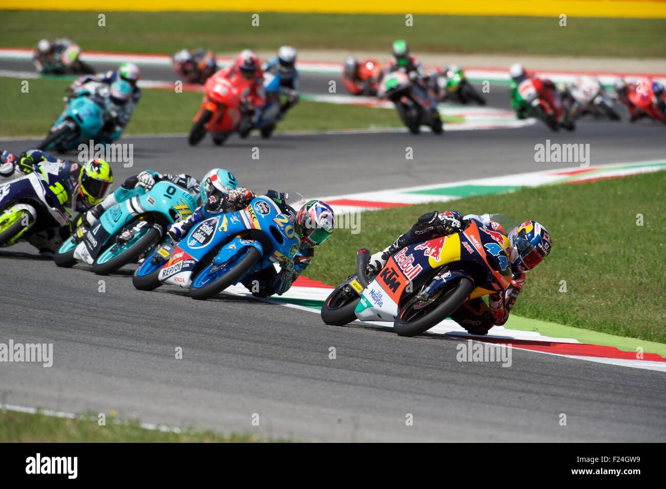 Mugello Circuit, Italy 31st May 2015. Red Bull KTM Ajo rider Miguel ...