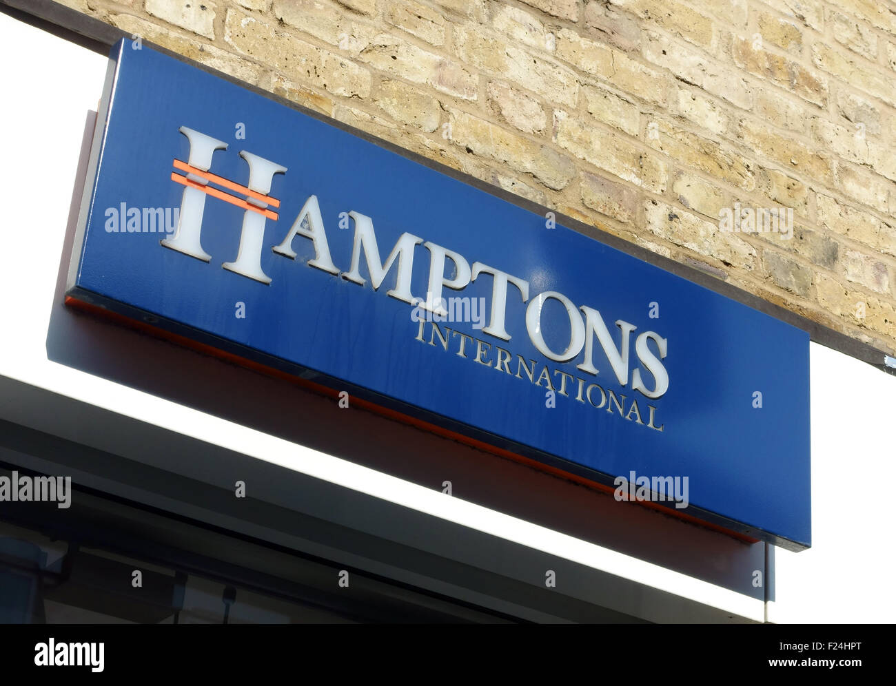 Branch of Hamptons International estate agents, London Stock Photo - Alamy