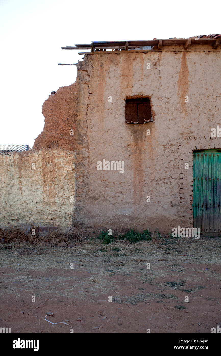 Old door of a poor house Stock Photo - Alamy