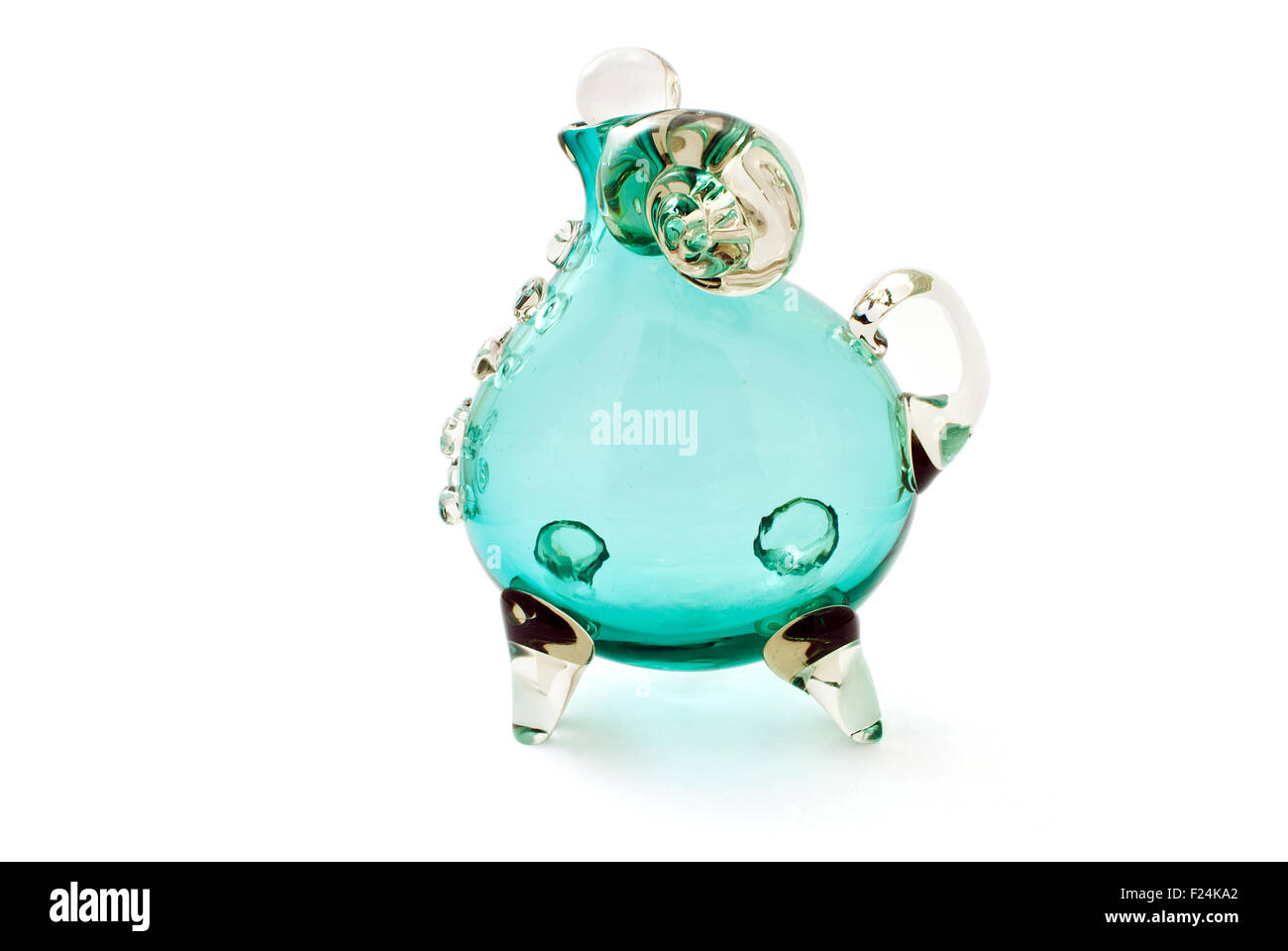 Glass ram on white backround Stock Photo - Alamy