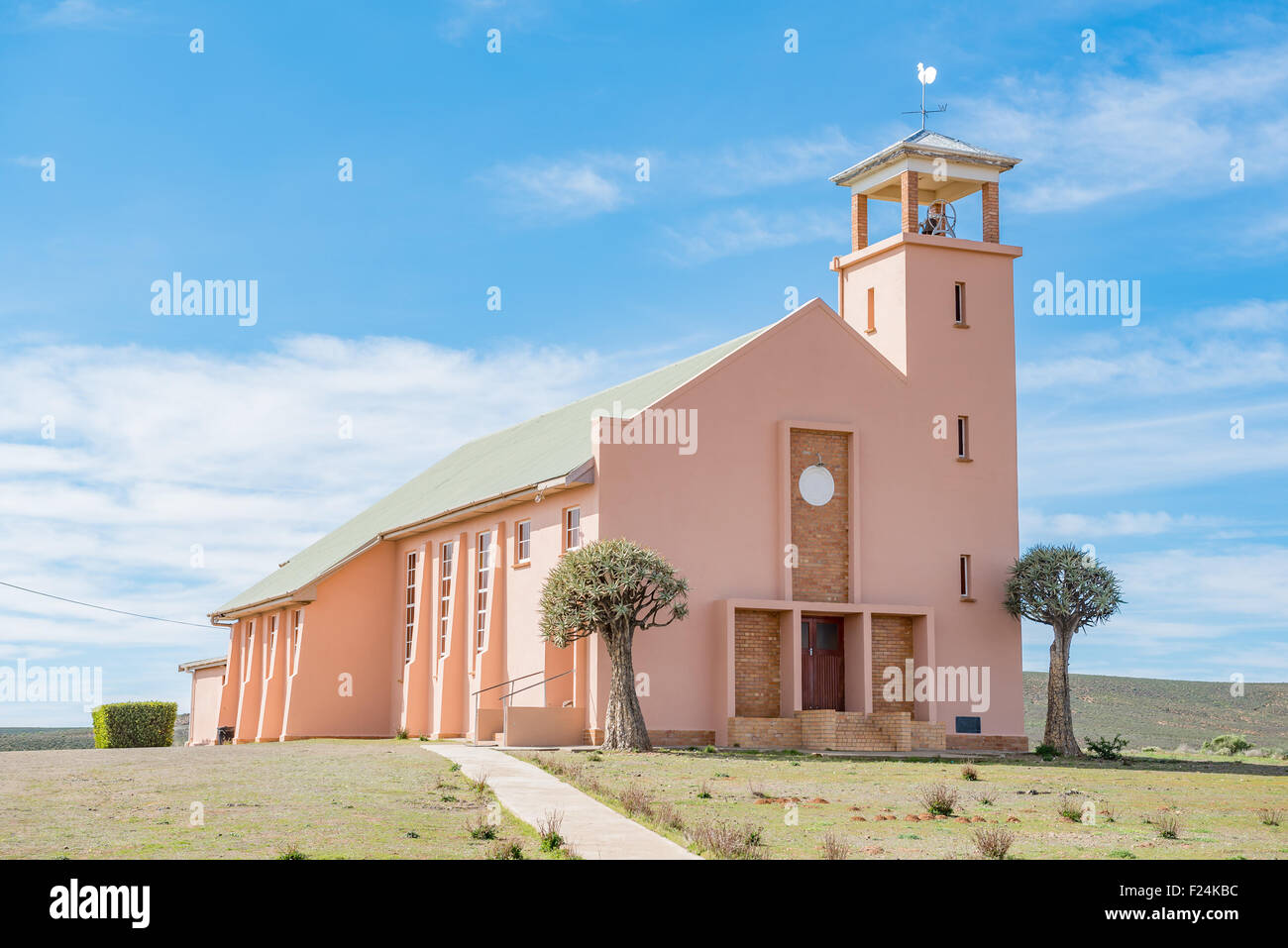 The United Reformed Church in Loeriesfontein, a small town in the ...