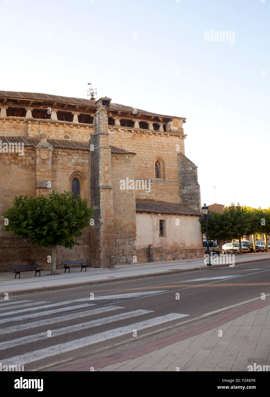 Cathedral of Santa Maria del Castillo, Fromista. Spain Stock Photo - Alamy