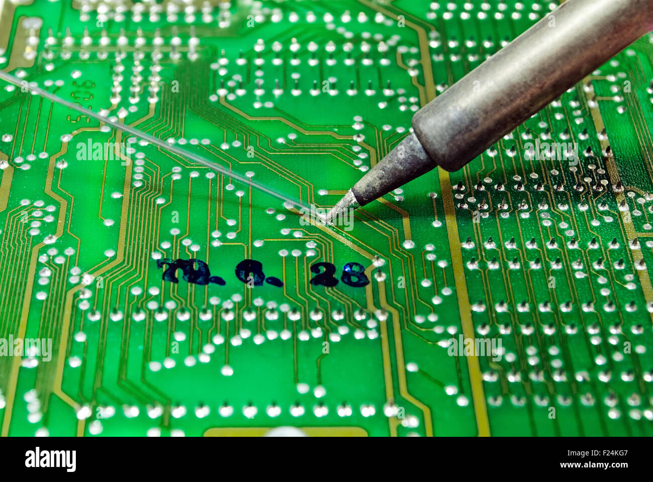 Solder pcb hi-res stock photography and images - Alamy
