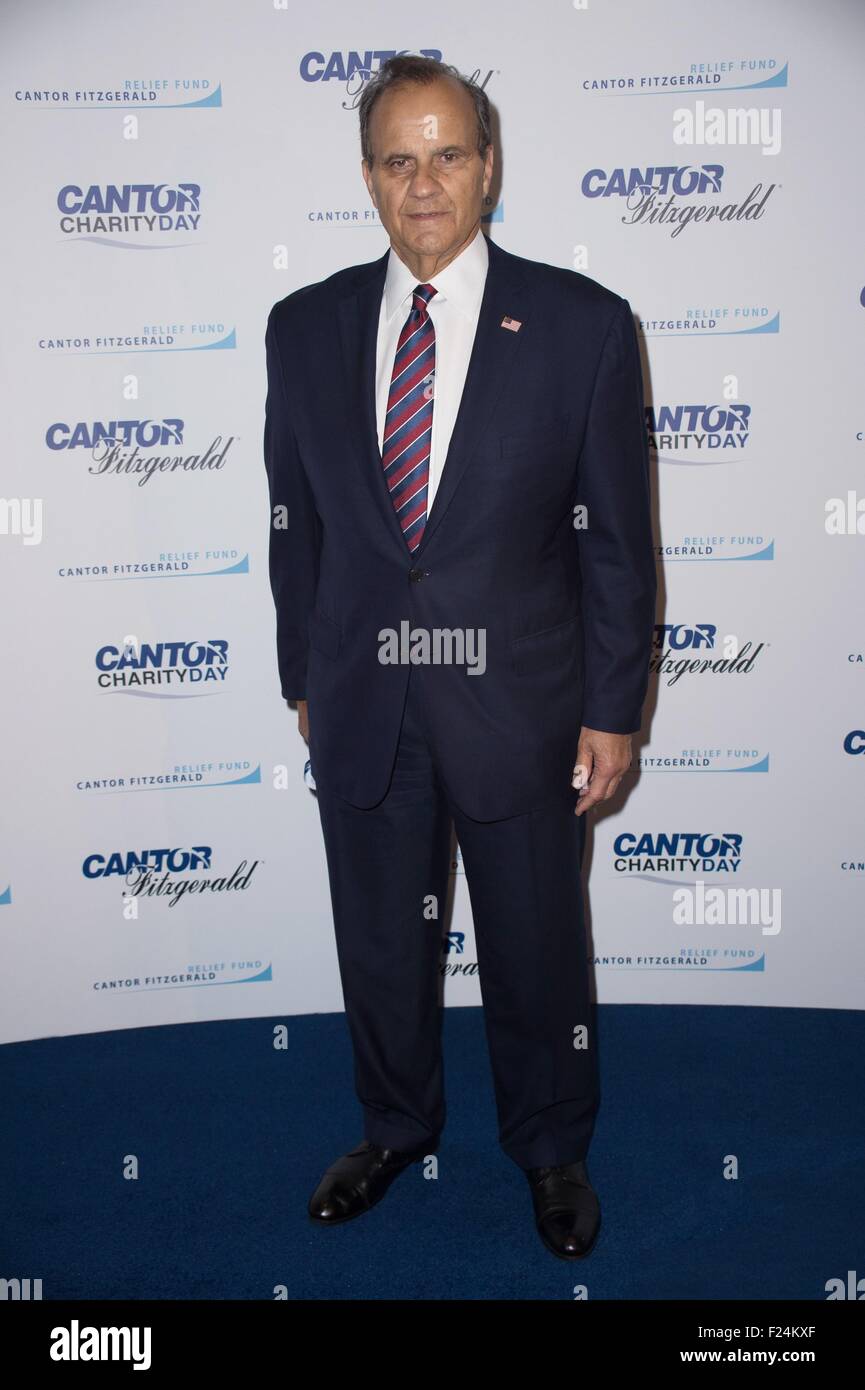New York, NY, USA. 11th Sep, 2015. Joe Torre in attendance for Cantor ...