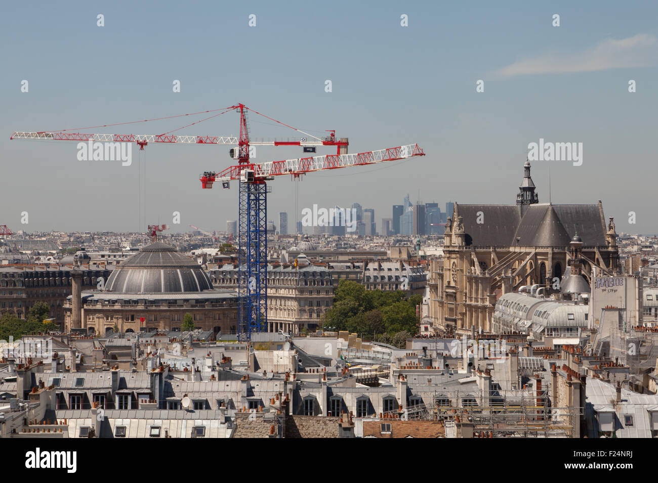 Overview roof construction hi-res stock photography and images - Alamy