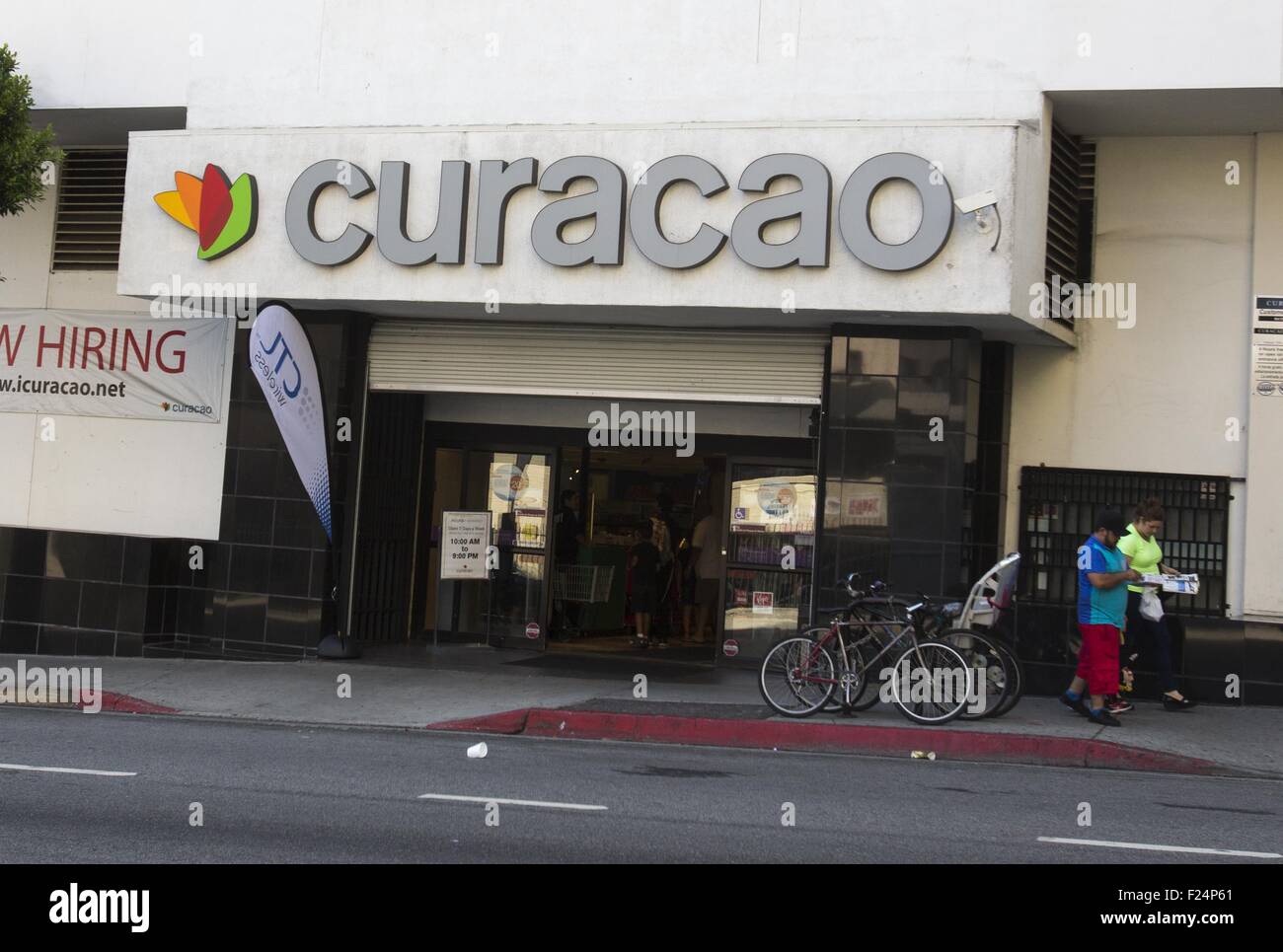 Los Angeles, California, USA. 11th Aug, 2015. Curacao headquarters and ...