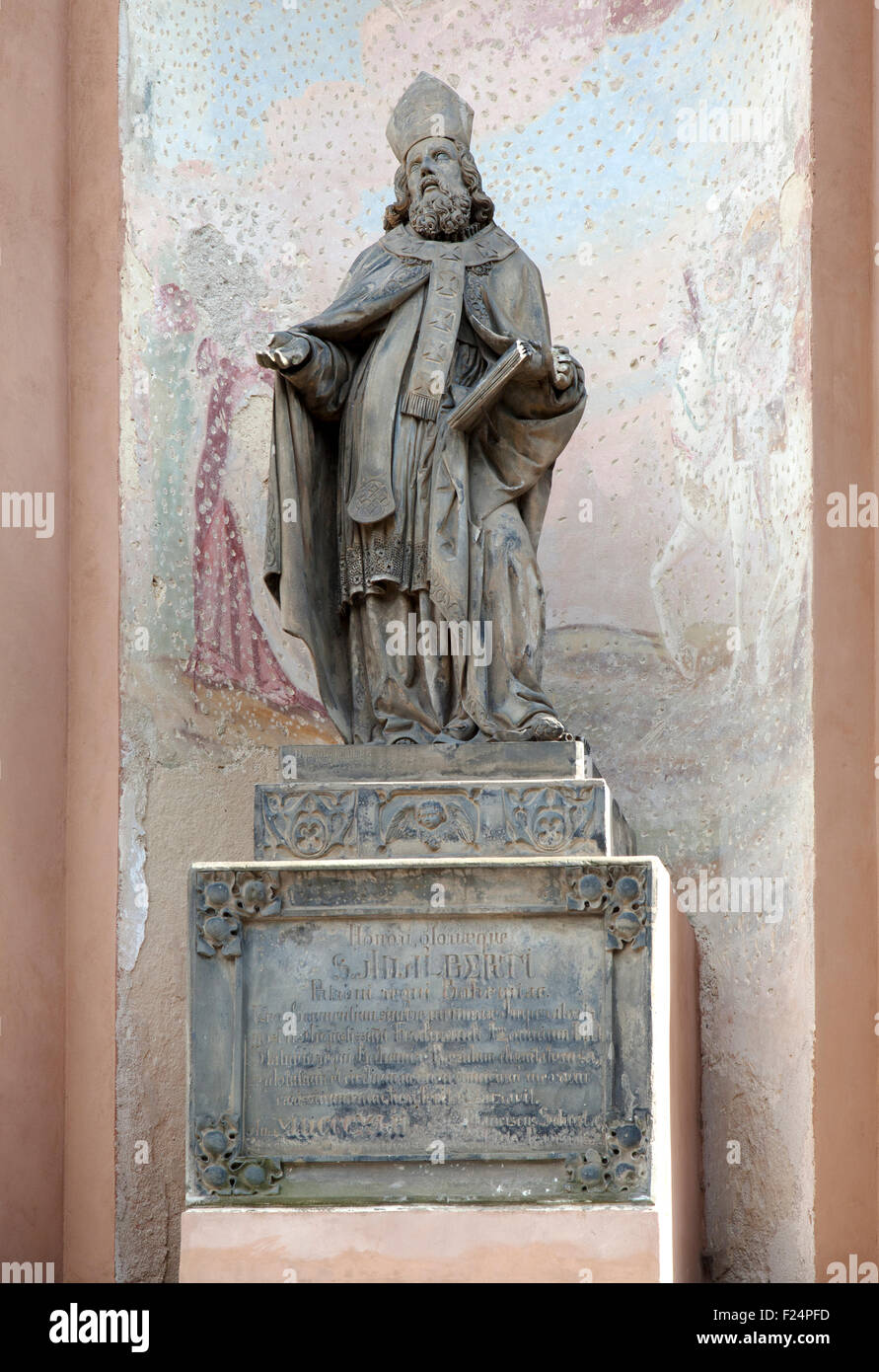 Old statue in Prague, capital of Chezh Republic Stock Photo - Alamy