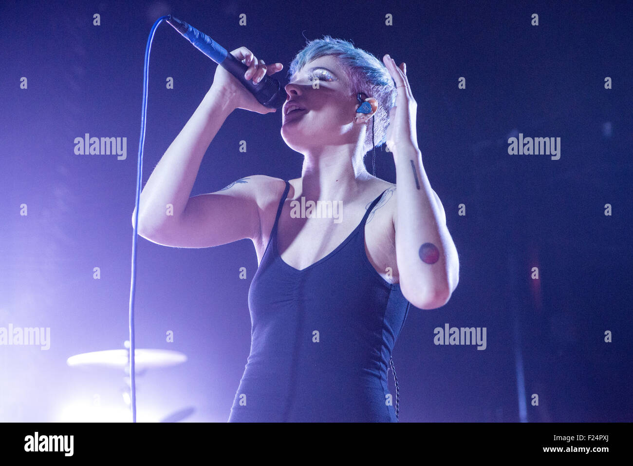 KOKO, Camden, London, UK 11th September 2015 Ashley Nicolette ...