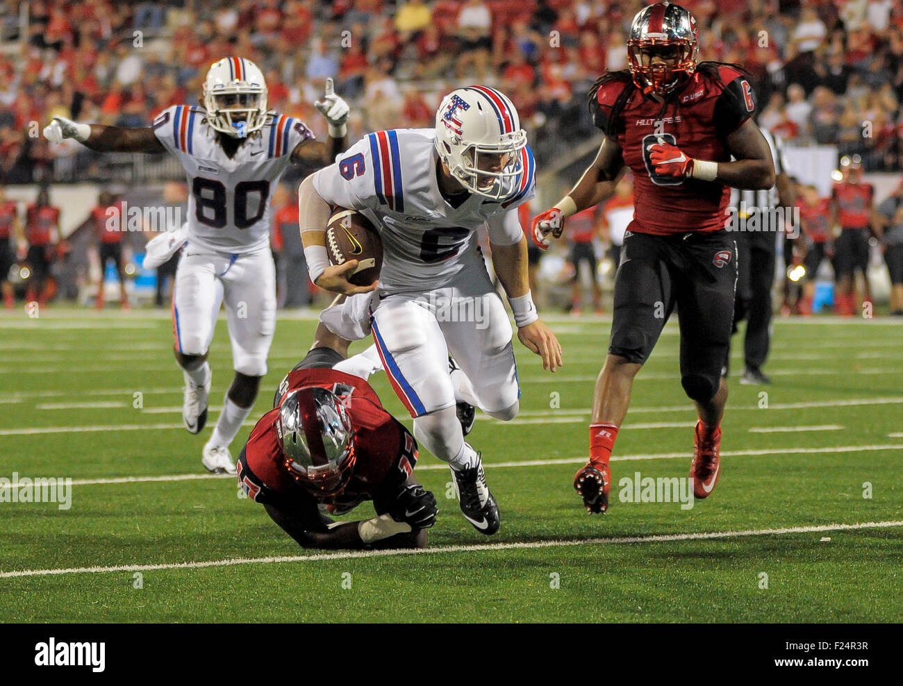 September 10, 2015 Louisiana Tech Bulldogs quarterback Jeff Driskell ...