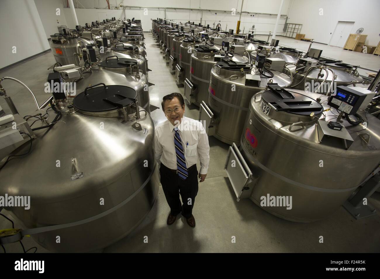 Los Angeles, California, USA. 17th Aug, 2015. Jonas Wang, CEO of ...