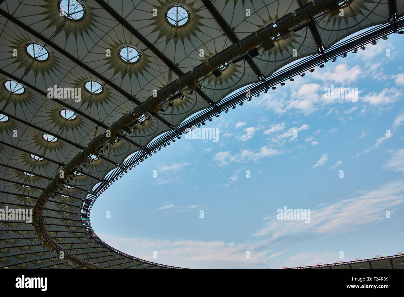 Montreal Olympic Stadium Roof Collapses