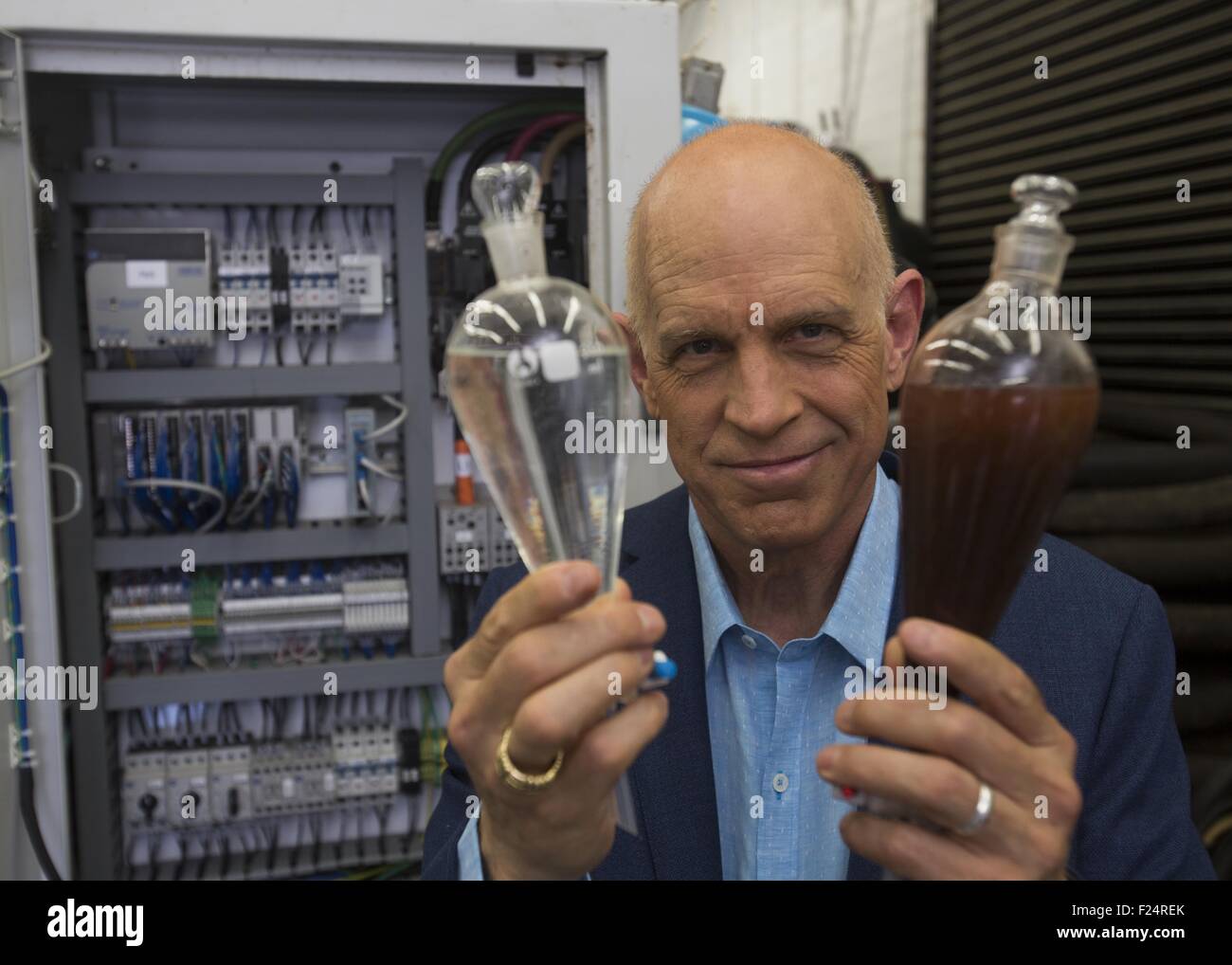 Los Angeles, California, USA. 18th Aug, 2015. Riggs Eckelberry, CEO ...