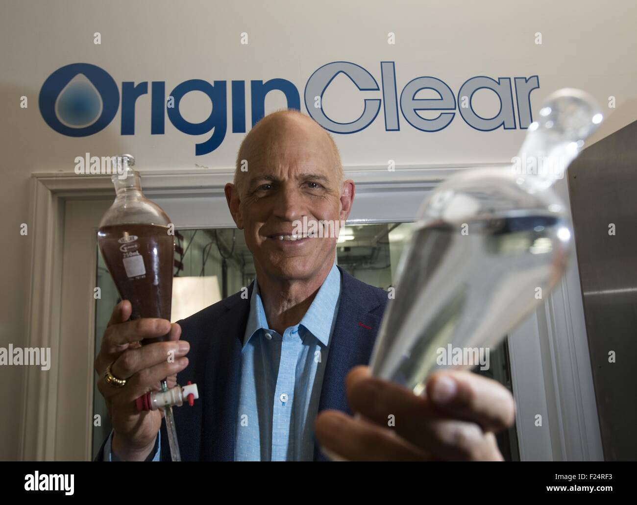 Los Angeles, California, USA. 18th Aug, 2015. Riggs Eckelberry, CEO ...