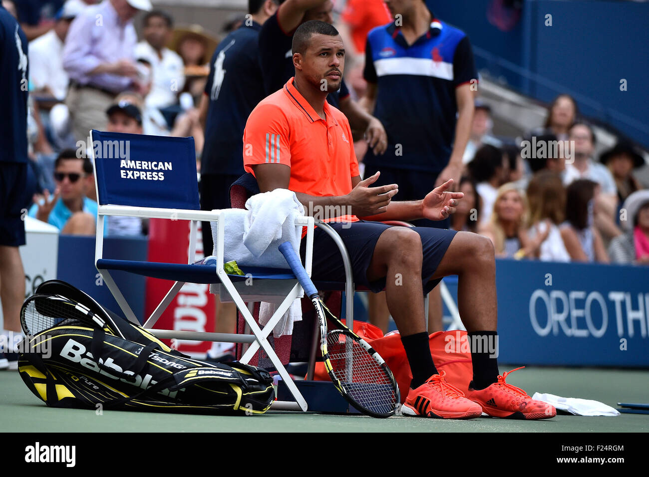 Flushing Meadows, New York, USA. 08th Sep, 2015. U.S. Open Tennis Championships at the USTA ...
