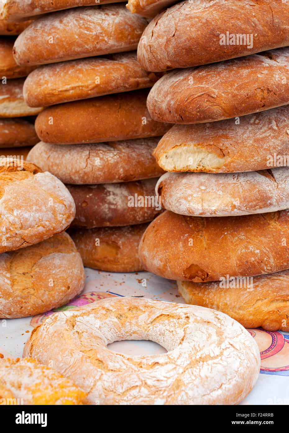A lot of delicious breads Stock Photo - Alamy