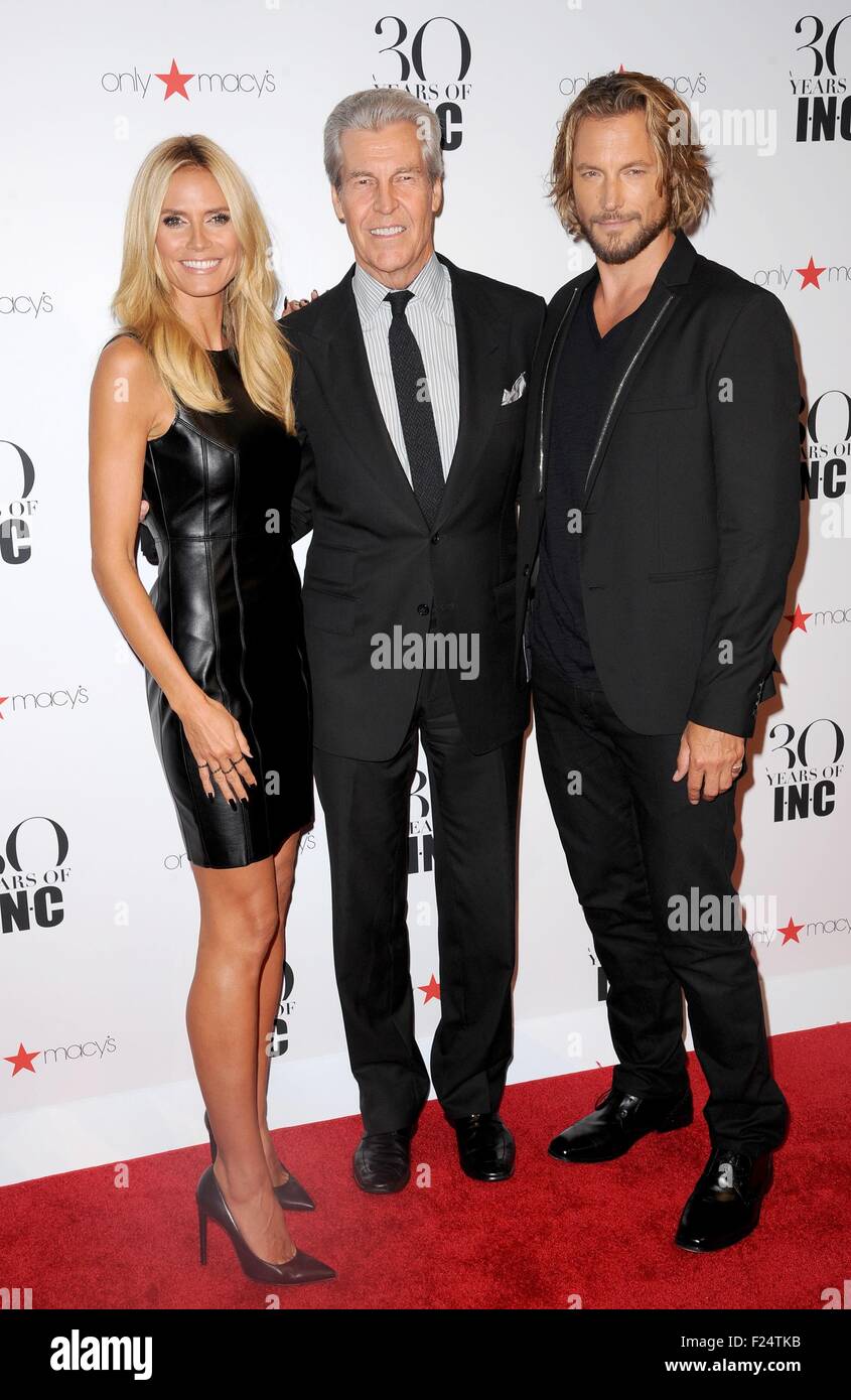 New York, NY, USA. 10th Sep, 2015. Heidi Klum, Terry Lundgren, Gabriel ...