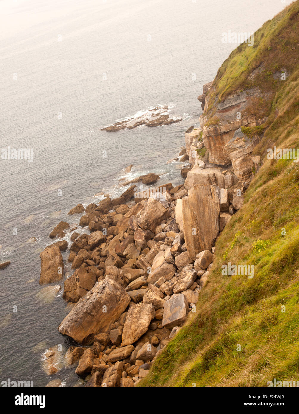 Coast of Gijon in Asturias - Spain Stock Photo - Alamy
