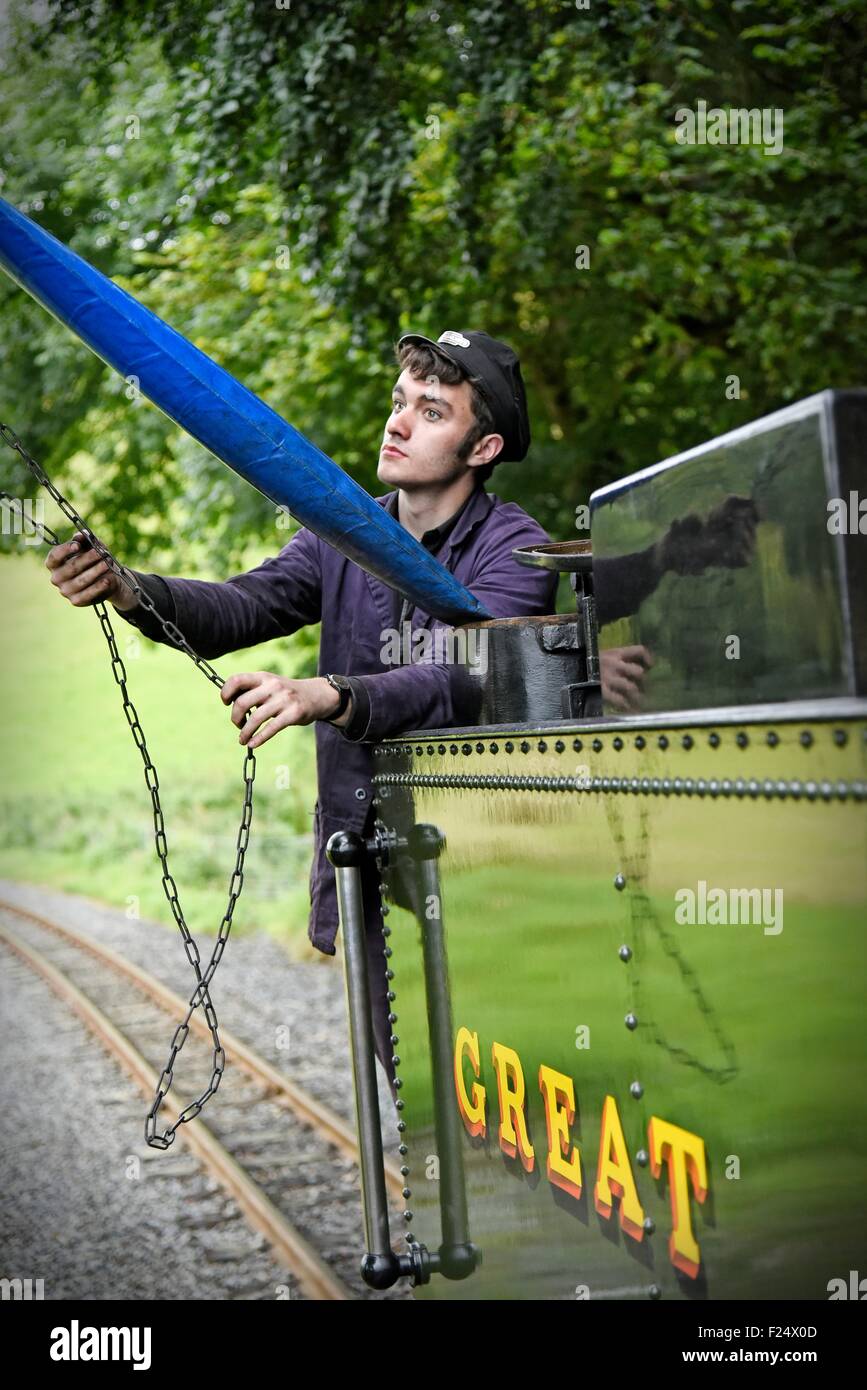 The Vale of Rheidol Railway (Welsh: Rheilffordd Cwm Rheidol) is a 1 ft ...